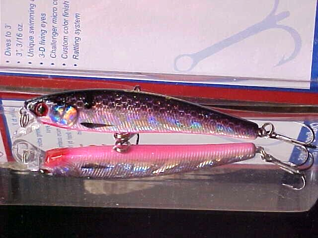 Challenger 3" TS Minnow Lure 3/16oz MS001 in FOUR BAGGER for Bass ...