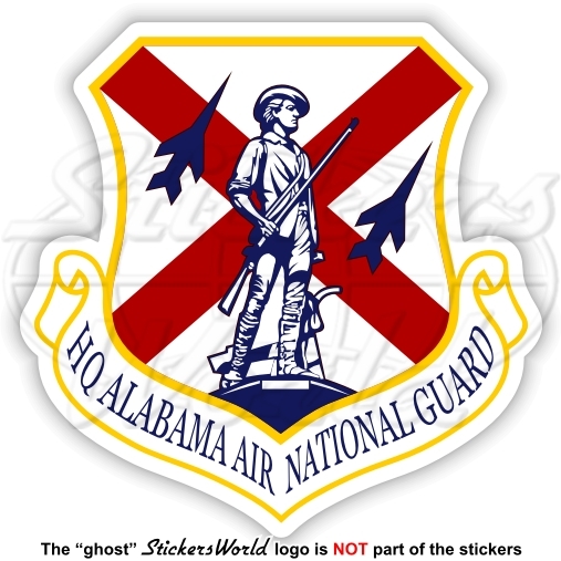 ALABAMA AIR NATIONAL GUARD Shield, Emblem US AirForce USAF AL-ANG ...