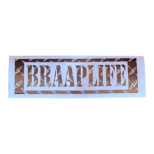 BRAAP LIFE Snowmobile Racing Sport Dirt Bike ATV Truck DECAL 10x3 ...
