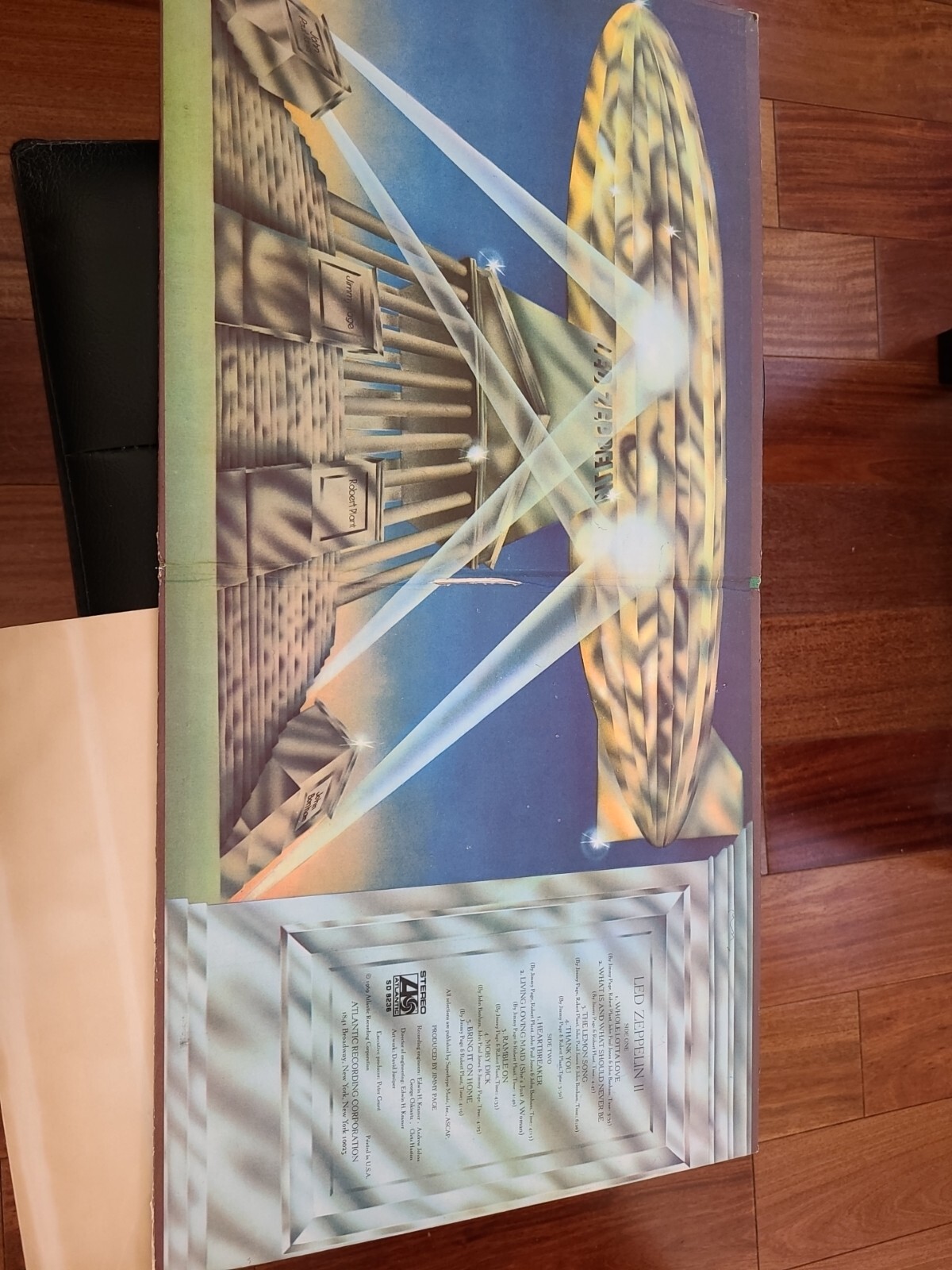 Led Zeppelin II Vinyl LP - 1977 RE - SD 8236 EX vinyl - Sleeve VG ...