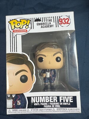 New Funko Pop Vinyl Figurine Number Five 932 - The Umbrella Academy | eBay