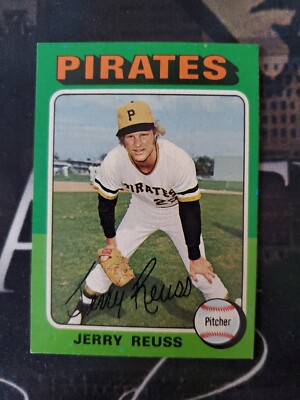 1975 Topps Baseball #124 Jerry Reuss Pittsburgh Pirates | eBay