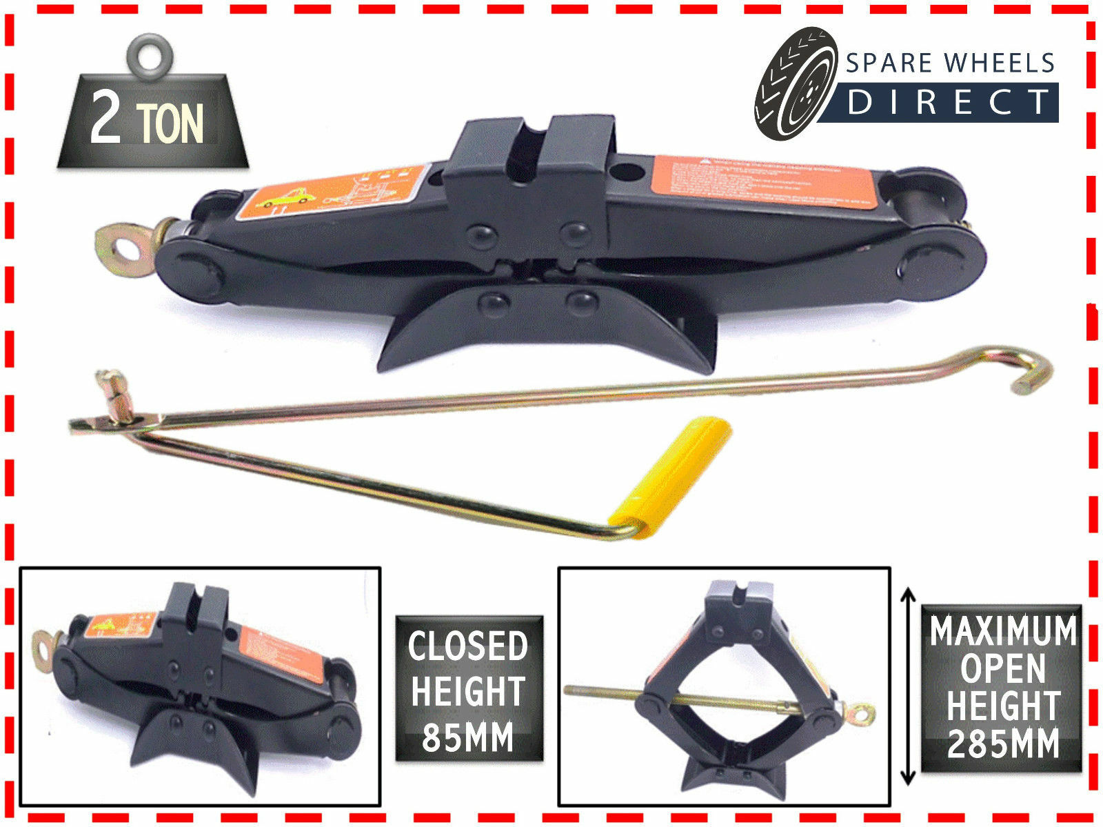 2013 - 2020 SKODA OCTAVIA 16" SPARE SPACE SAVER WHEEL + JACK KIT (VW4 ...