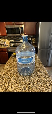 4 Gallon Water Jug Large Reusable Container Bottle Durable Plastic Big ...