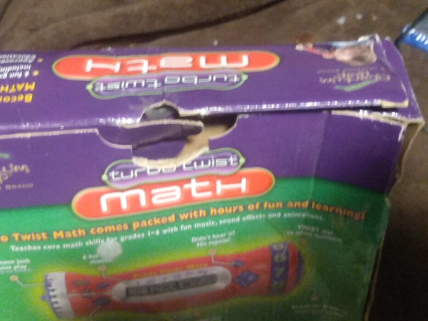 Quantum Leap Frog LeapFrog Turbo Twist Math Electronic Learning Toy ...