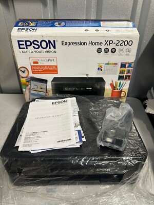 Epson Expression Home XP-2200 Wireless All-in-One Inkjet Printer XL Ink ...