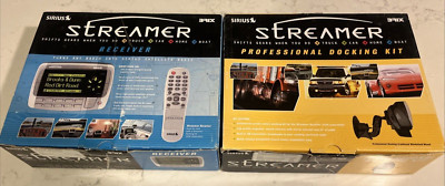 NOS Sirius Brix Satellite Radio Streamer Receiver & Professinal Docking ...