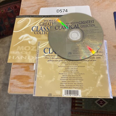 World's Greatest Classical Collection: Vol. 2 CDNo Case No Tracking # ...