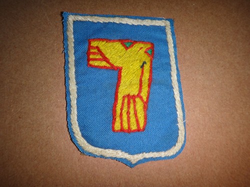 Vietnam War Hand Made Patch ARVN 7th INFANTRY Division | eBay