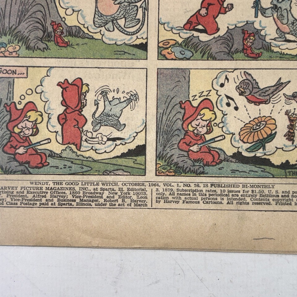 Casper The Friendly Ghost Wendy Spooky Tuff Ghosts Harvey World Comic ...