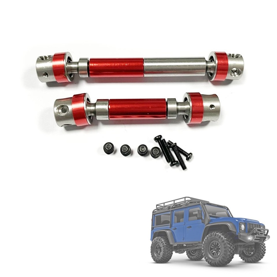 2Pcs Metal Drive Shaft CVD Drive Shaft for TRX4M -4M 1/18 RC Crawler ...