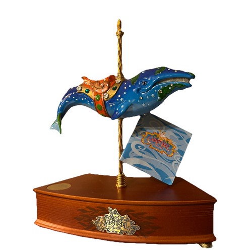 Disney King Triton Carousel Of The Sea Whale Little Mermaid Wind Music ...