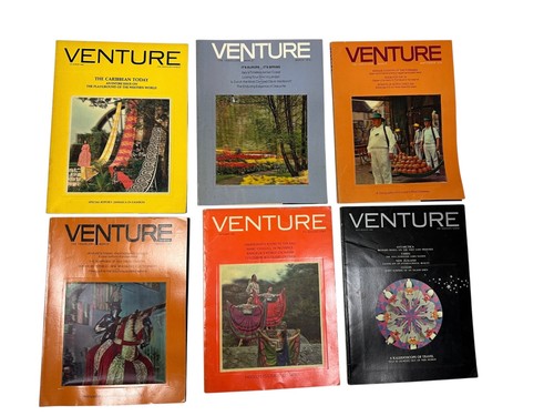 Lot Of 6 Venture The Traveler's World Magazine 1969 & 1970 3D Covers | eBay