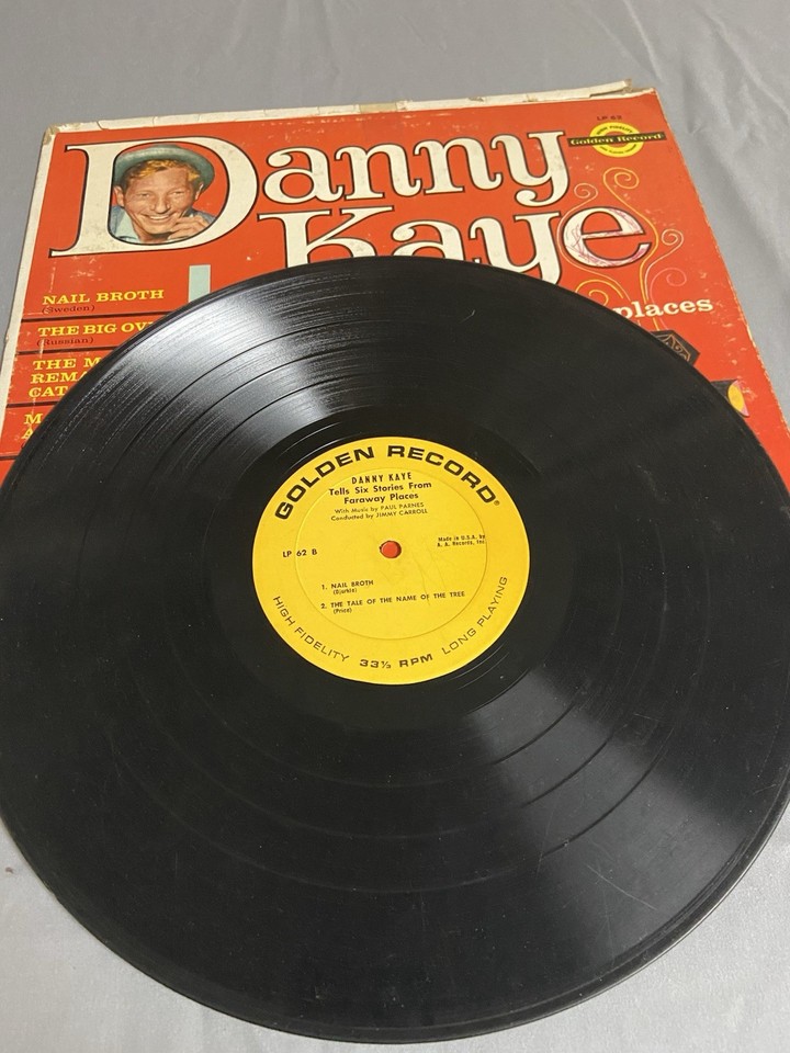 Danny Kaye Tells 6 Stories Of Faraway Places lp 1960 Rare Vintage Find ...