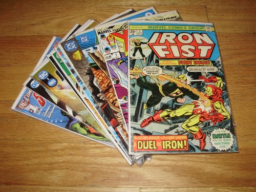 11 First Issue Comic Lot Including Iron Fist 1 From 1975 | eBay