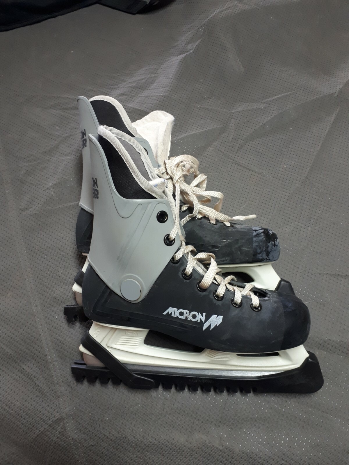 Vintage Micron Laser Hockey Skates Senior Canadian Size 6 used | eBay