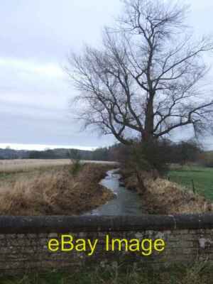 Photo 6x4 Downstream Willow Burn Coldstream/NT8439 From near West ...