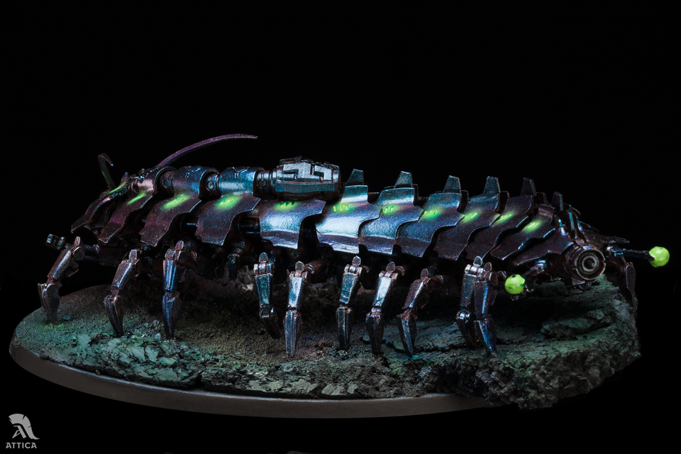 Necron Canoptek Tomb Sentinel painted figure Warhammer 40k Pre-Sale ...