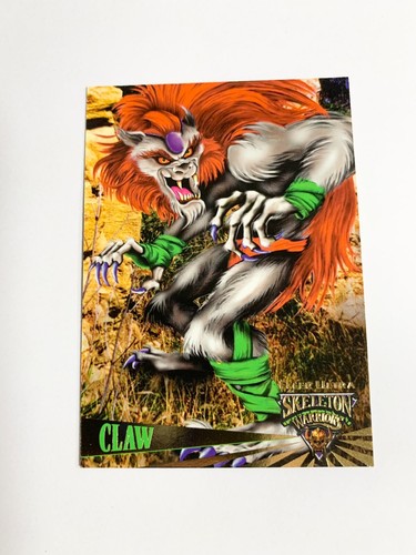 Claw 1995 Fleer Ultra Skeleton Warriors Card # 8 | eBay