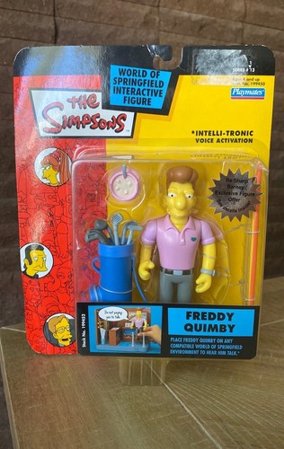 The Simpsons Freddy Quimby WOS Action Figure - Brand New | eBay UK