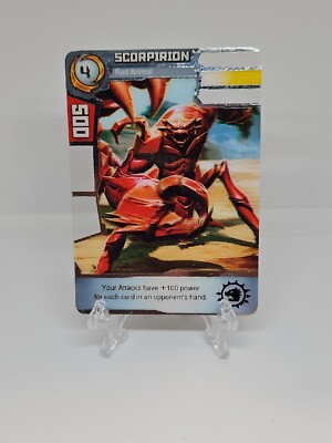 Redakai Conquer The Kairu SCORPION RED ANIMAL 1-MON-2151 TCG 2011 Spin ...