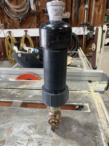 PVC SCH 80 WATER WELL HAND CYLINDER WITH NEW PLUNGER ASSEMBLY AND CUP ...