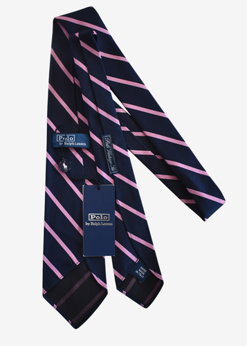 NEW POLO RALPH LAUREN Vintage-Inspired 100% SILK REPP HAND MADE Neck ...