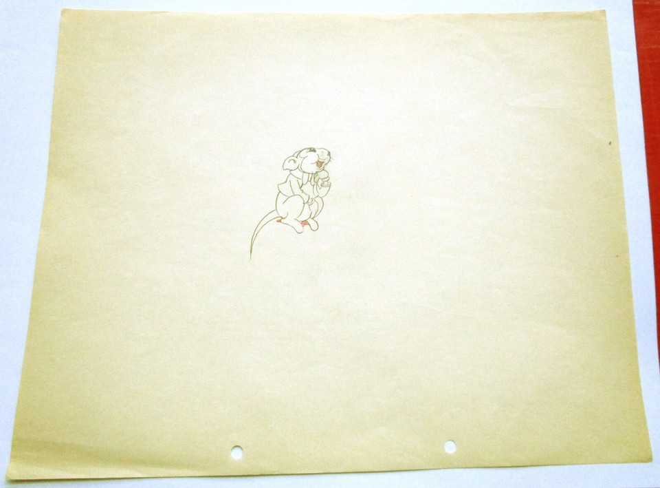 1934 THE FLYING MOUSE Walt Disney Silly Symphony ORIGINAL PRODUCTION ...