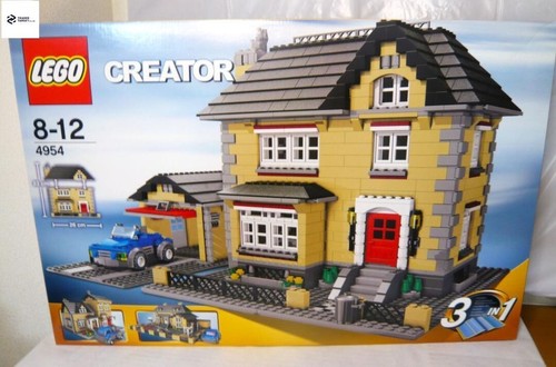 LEGO Creator 3-in-1 Model Town House 4954 In 2007 New Retired | eBay
