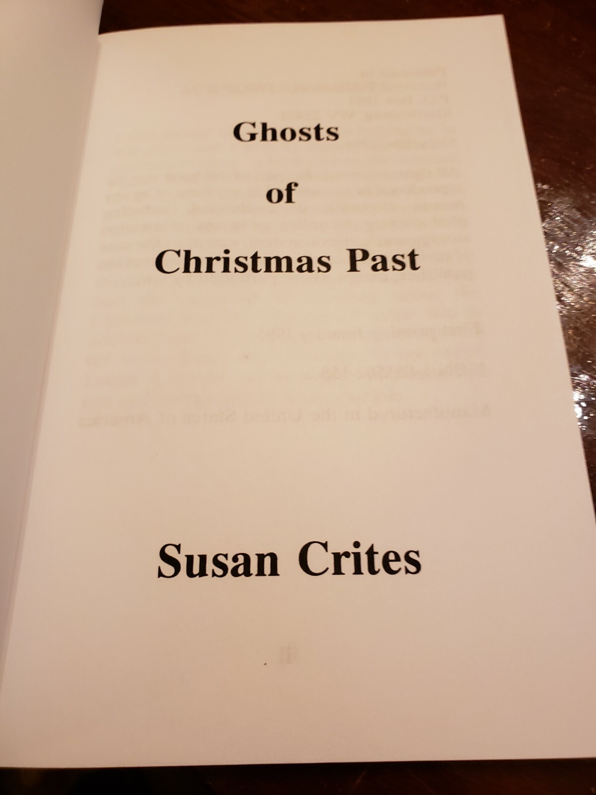 Ghosts of Christmas Past by Susan Crites for sale online | eBay