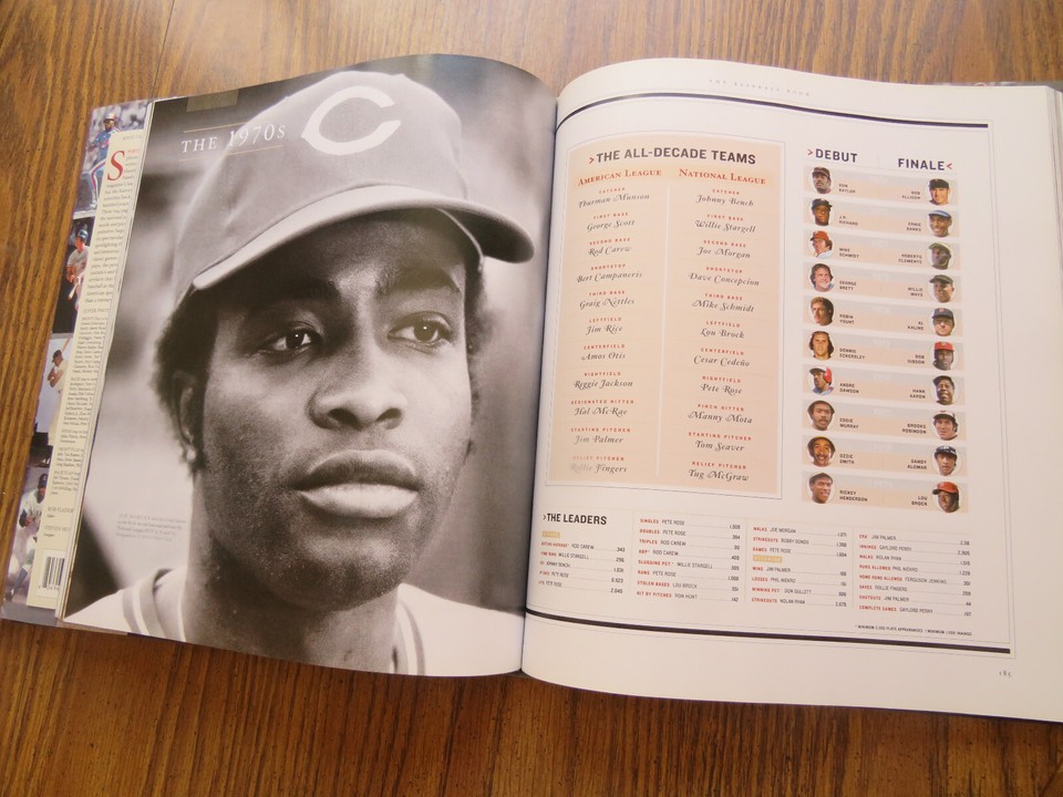 Sports Illustrated 'The Baseball Book' MLB History 294 Pgs, 10x12, 4lb ...