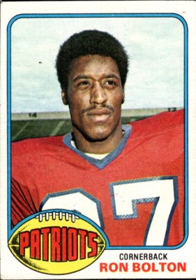 1976 Topps Ron Bolton New England Patriots #284 | eBay