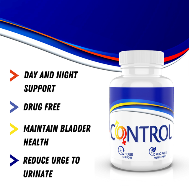 CONTROL - Bladder Control Tablets - Go to Toilet Less Frequently ...