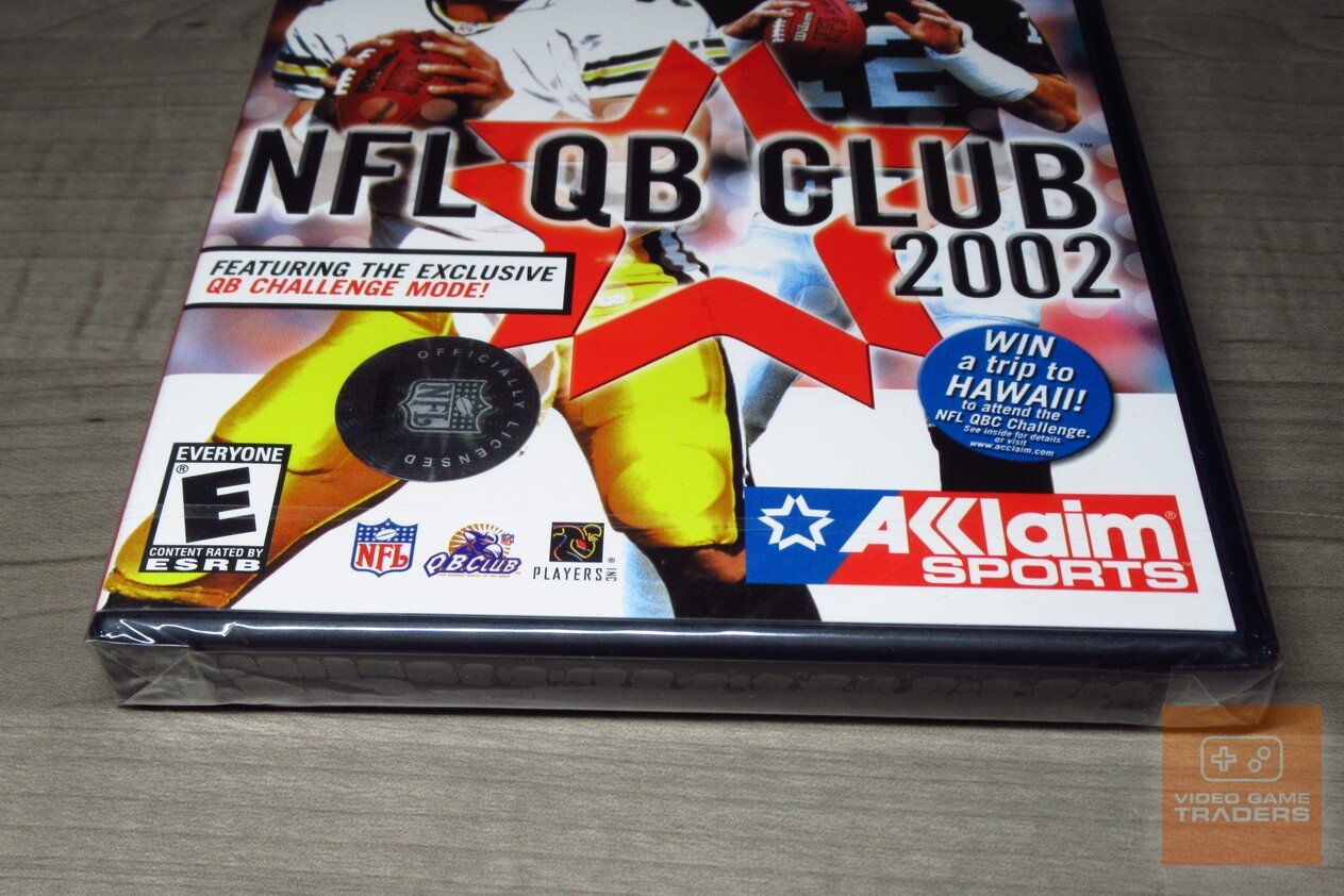 NFL QB Club 2002 (PlayStation 2, PS2 2001) FACTORY SEALED! - EX ...