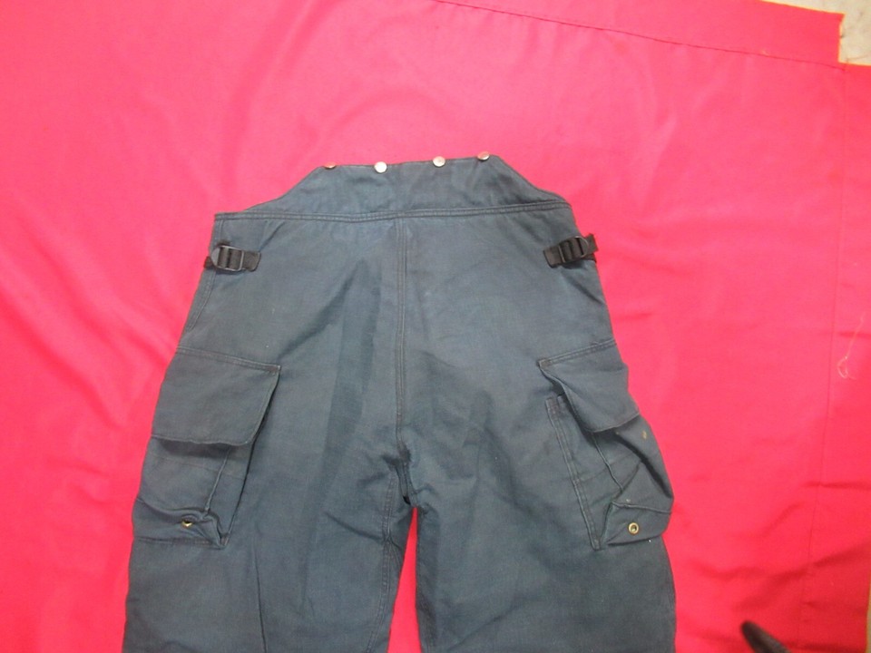 BLACK FIRE DEX 42 X 27 Firefighter Turnout Bunker PANTS GEAR RESCUE ...