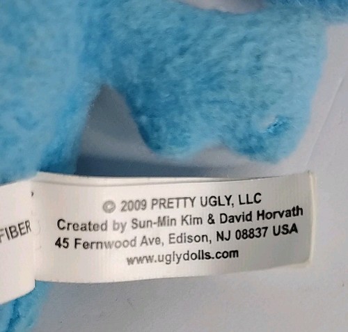 Uglydoll Lot Dave Darinko, Ket Blue Dog & Moxy Pink Plush Toy Pretty ...