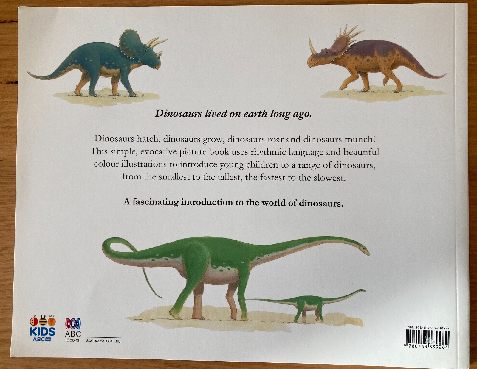 THE ABC BOOK OF DINOSAURS by HELEN MARTIN, JUDITH SIMPSON & DANNY SNELL ...