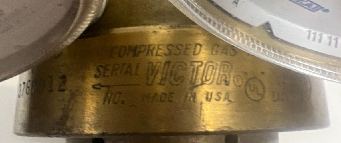 VICTOR SR450 D HEAVY DUTY OXYGEN REGULATOR 5-125PSIG | eBay