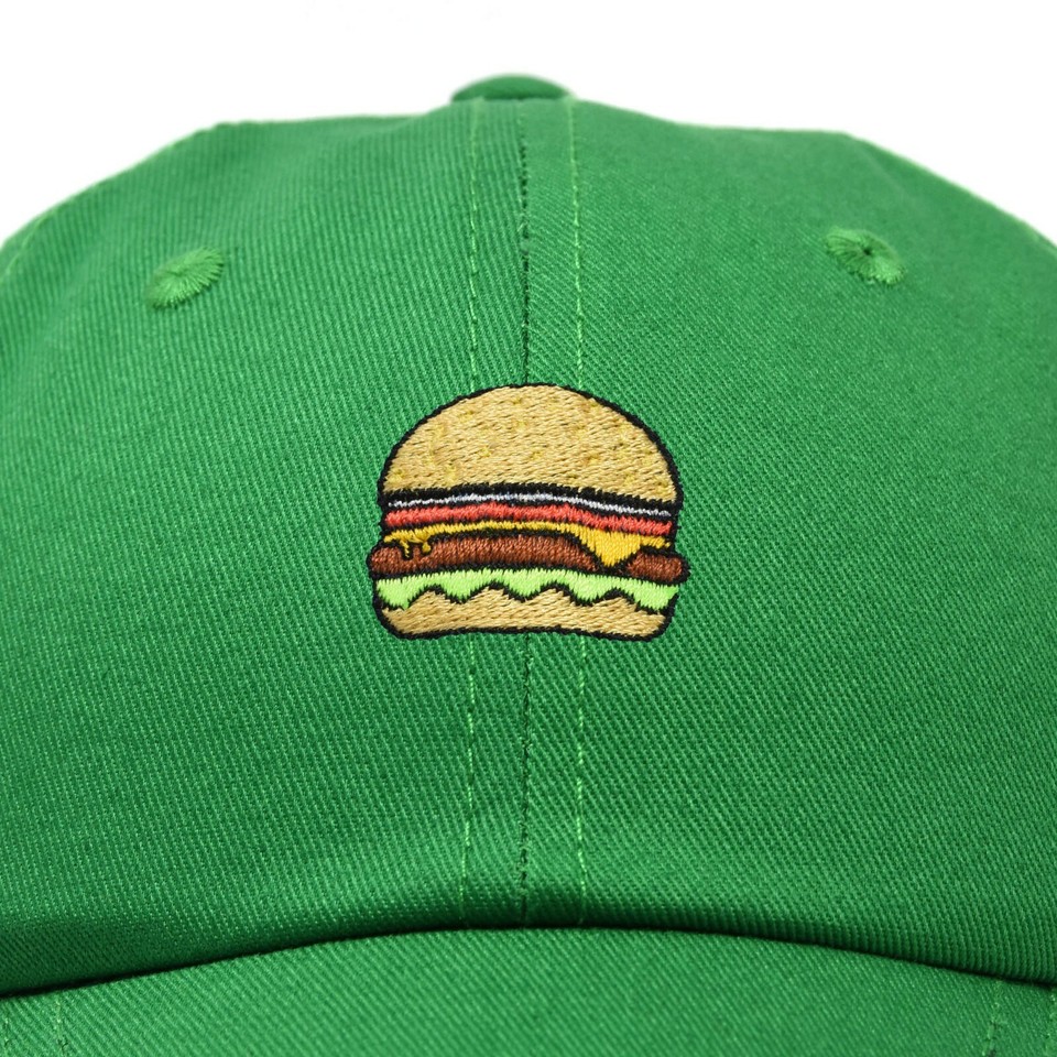 DALIX Hamburger Hat Cheeseburger Dad Baseball Cap Gift | eBay