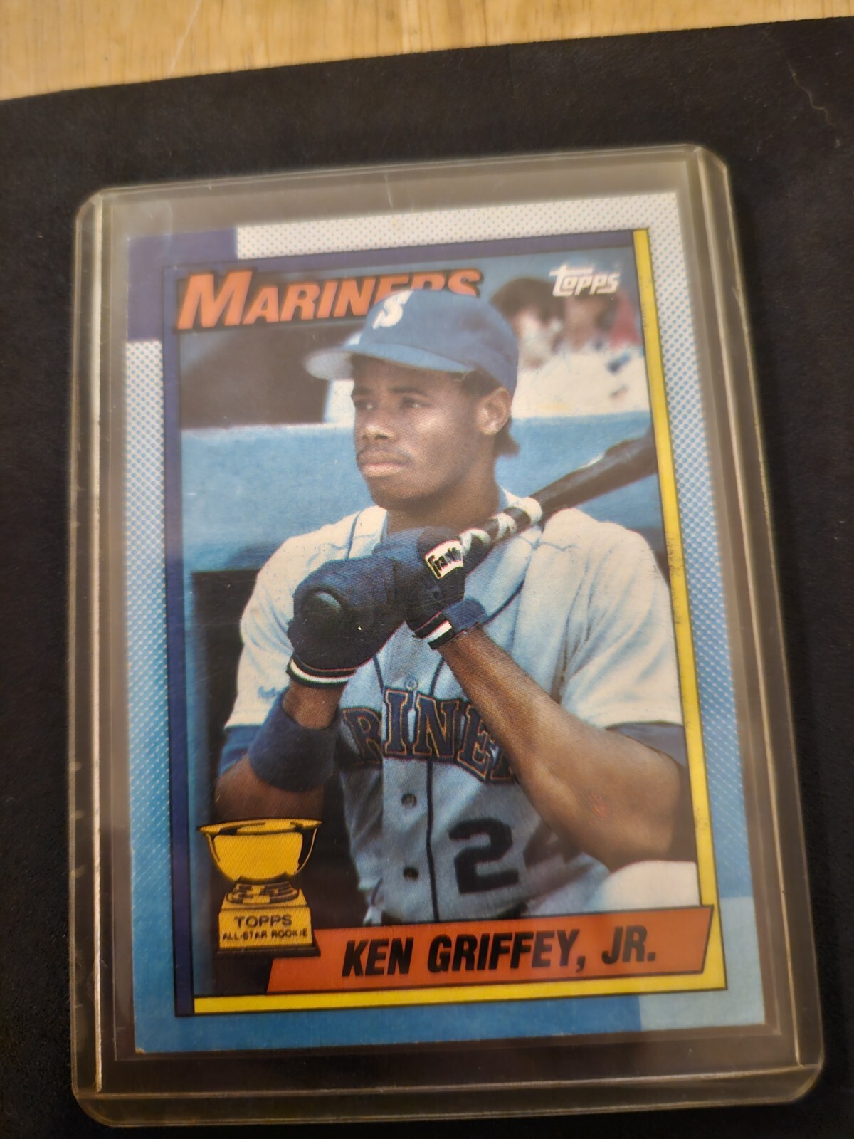 Ken Griffey Jr Rookie Error Card!! Ultra Rare!! 1990 Topps - #336 ...