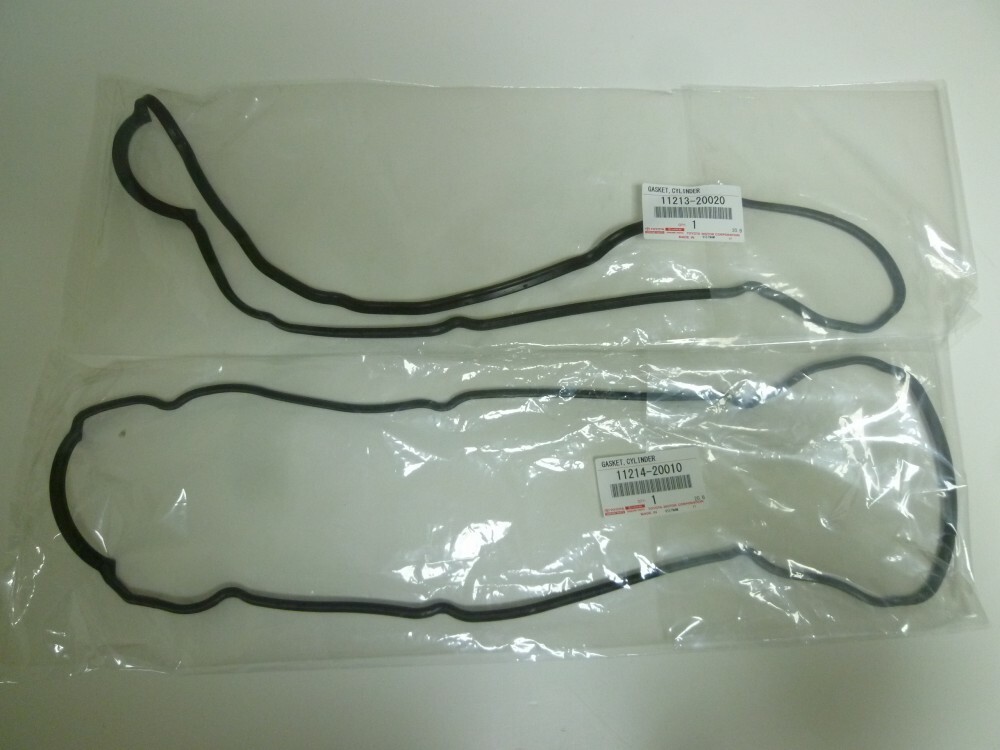 LEXUS TOYOTA Genuine VALVE COVER GASKETS RH LH 11213-20020 11214-20010 ...