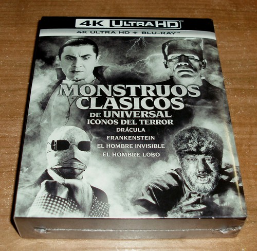 Classic Monsters Universal 4K UHD + Blu-Ray Sealed New | eBay