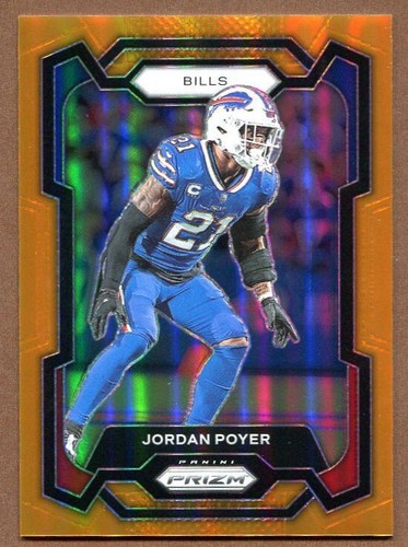 Jordan Poyer 2023 Panini Prizm Orange 164/249 #31 | eBay