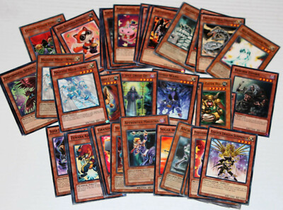 Lot of 50 - Vintage 1996 Konami Yugioh 1st Edition Cards Commons Orange ...