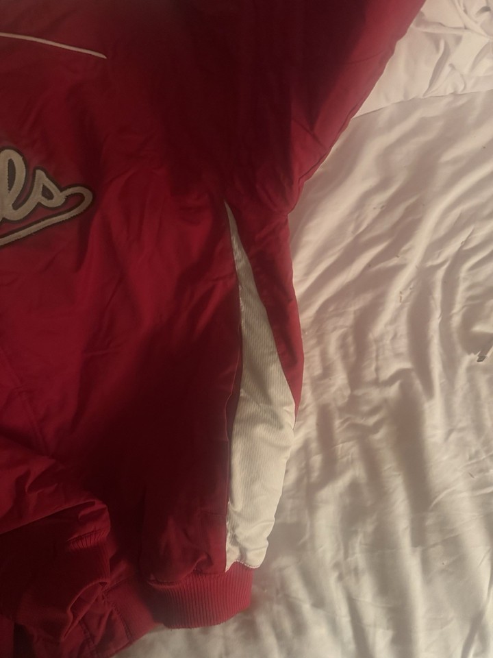 Russell Athletic St. Louis Cardinals Red White MLB Baseball Jacket Size ...