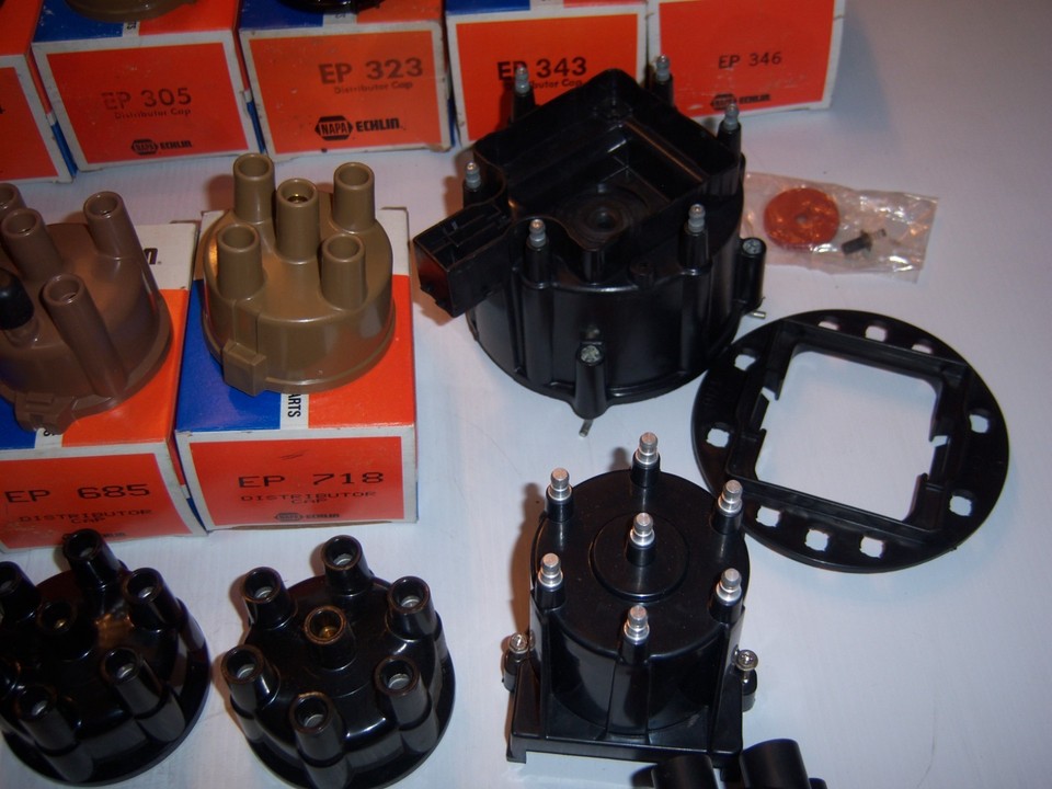 Vintage automotive distributor cap lot. Echlin Distributor caps | eBay