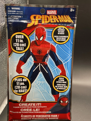 Marvel Spiderman Foam Puzzle Action Figure 11” Tall Ages 3+ | eBay