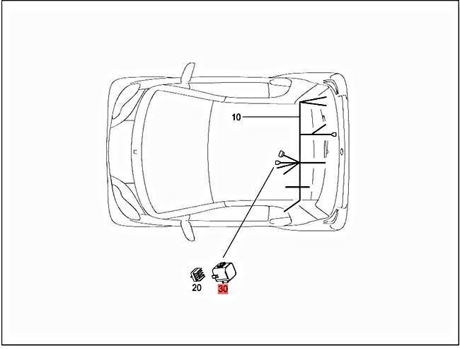 Mercedes-Benz 0015453903 Genuine OEM Relay Cover for sale online | eBay