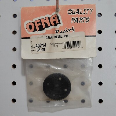 OFNA RACING 43 Tooth Diff Bevel Gear #40214 OFNA TITAN Vintage NIP NOS ...