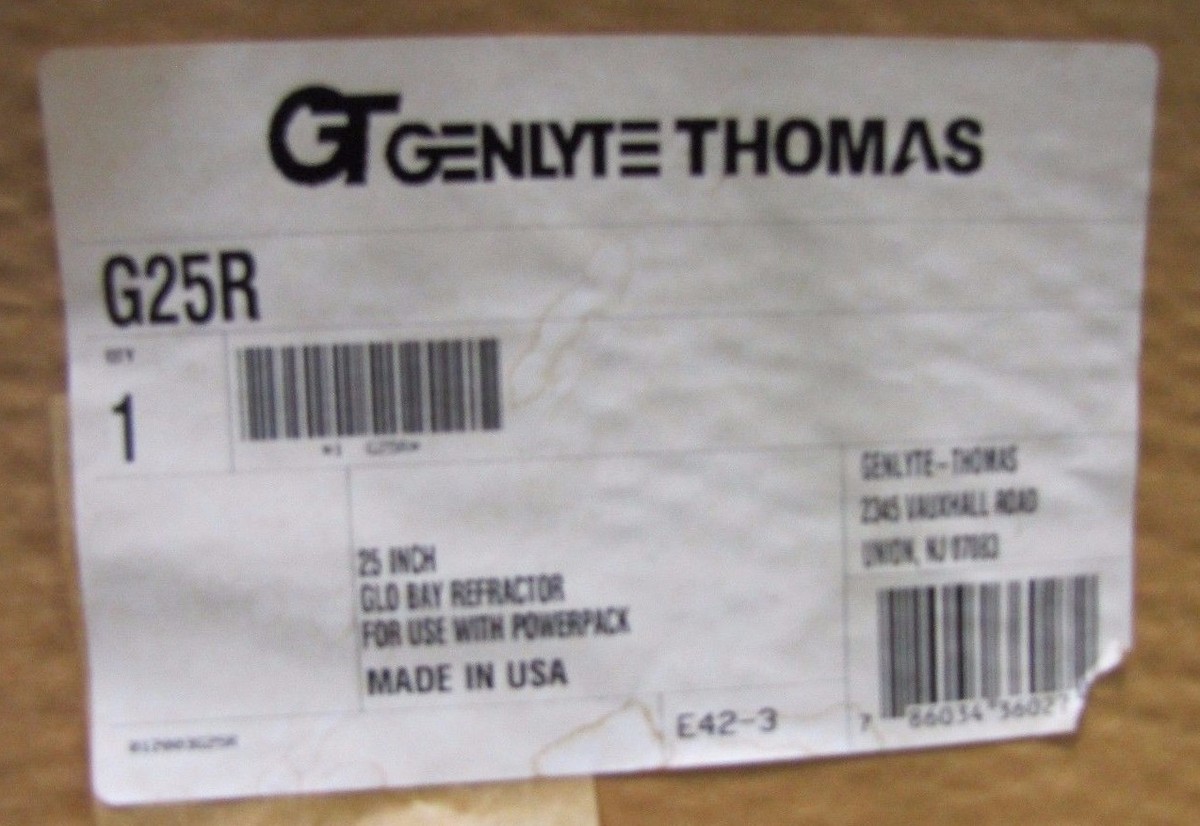 Genlyte Thomas Fluorescent Light Fixtures Exterior Generation Lighting